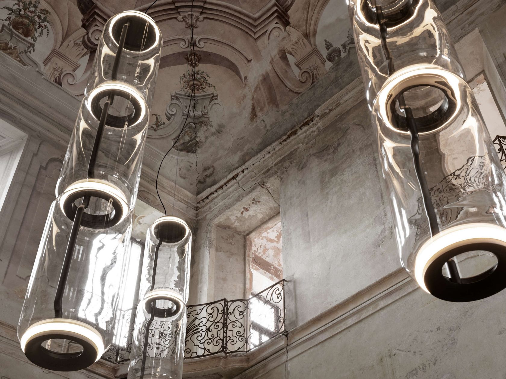 NOCTAMBULE SUSPENSION Pendant lamp By Flos | design Konstantin Grcic