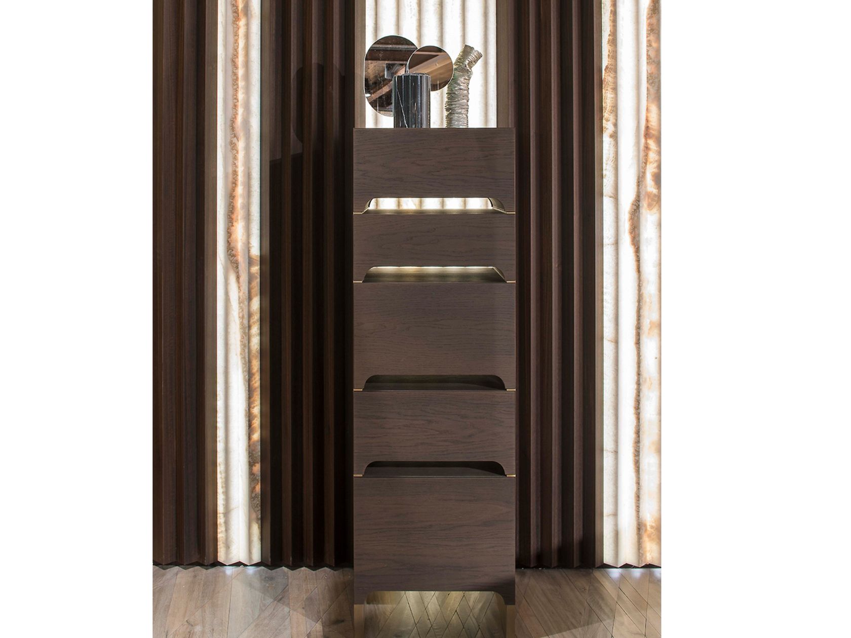 NOCTIS Multi-layer wood chest of drawers By Henge | design Massimo Castagna