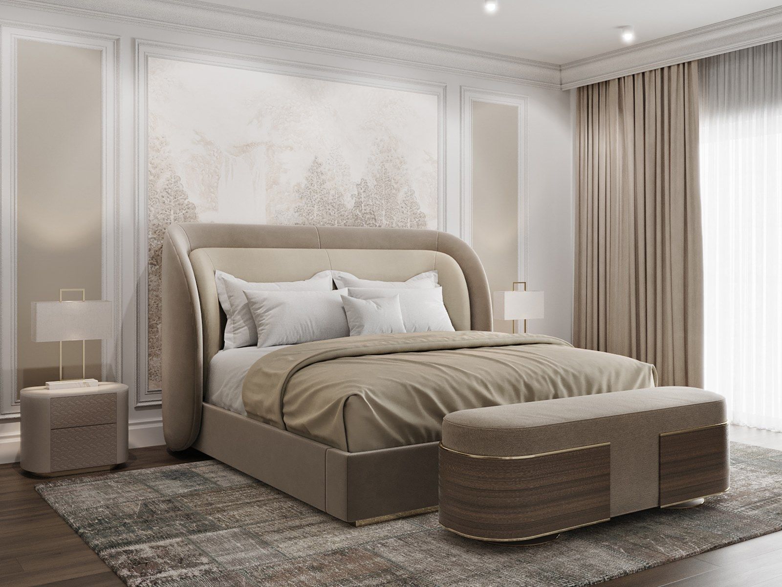 NORA Bed By ANA ROQUE INTERIORS