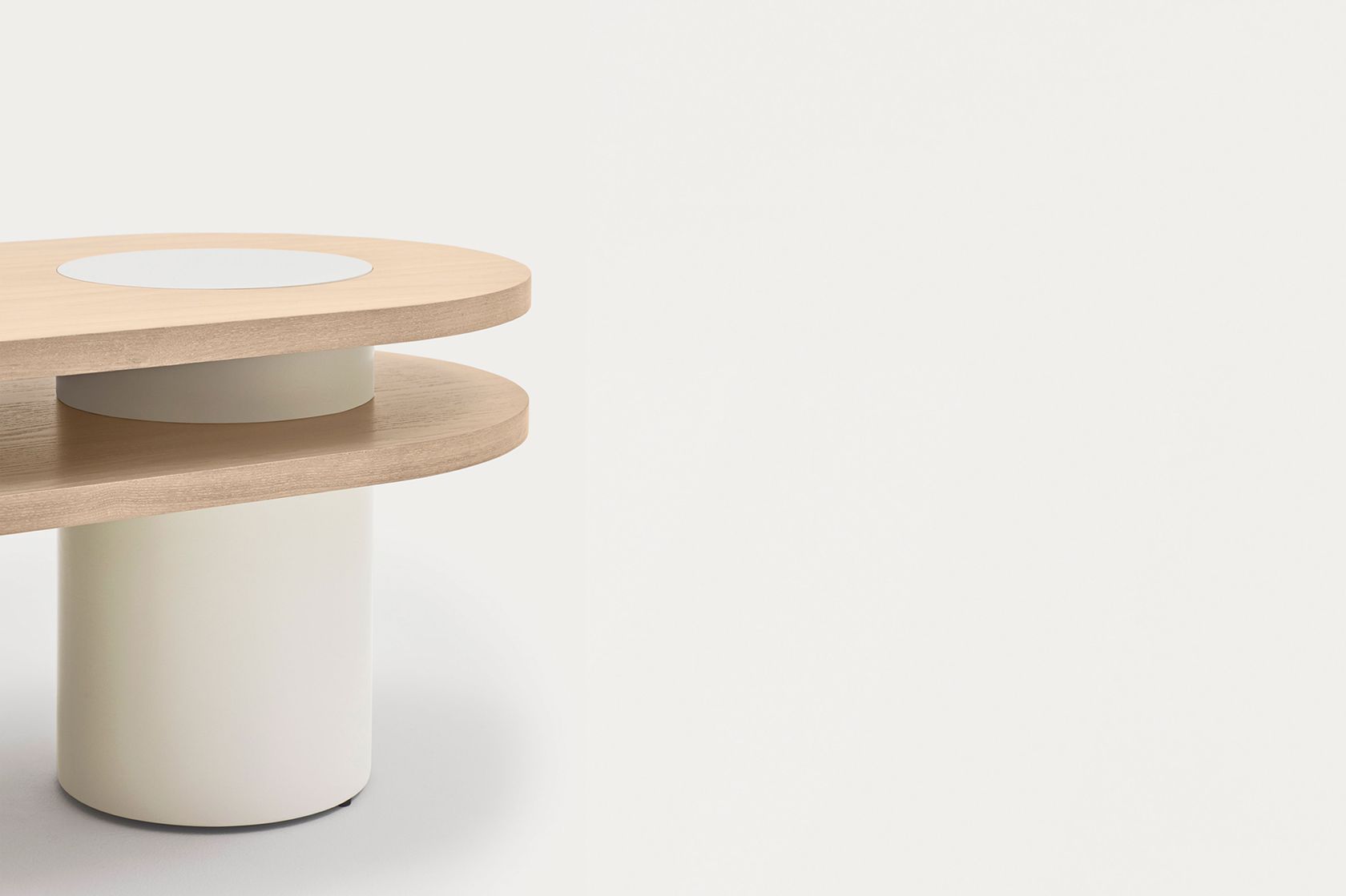 NORI | Coffee table Swivel wooden coffee table By TEULAT | design ...