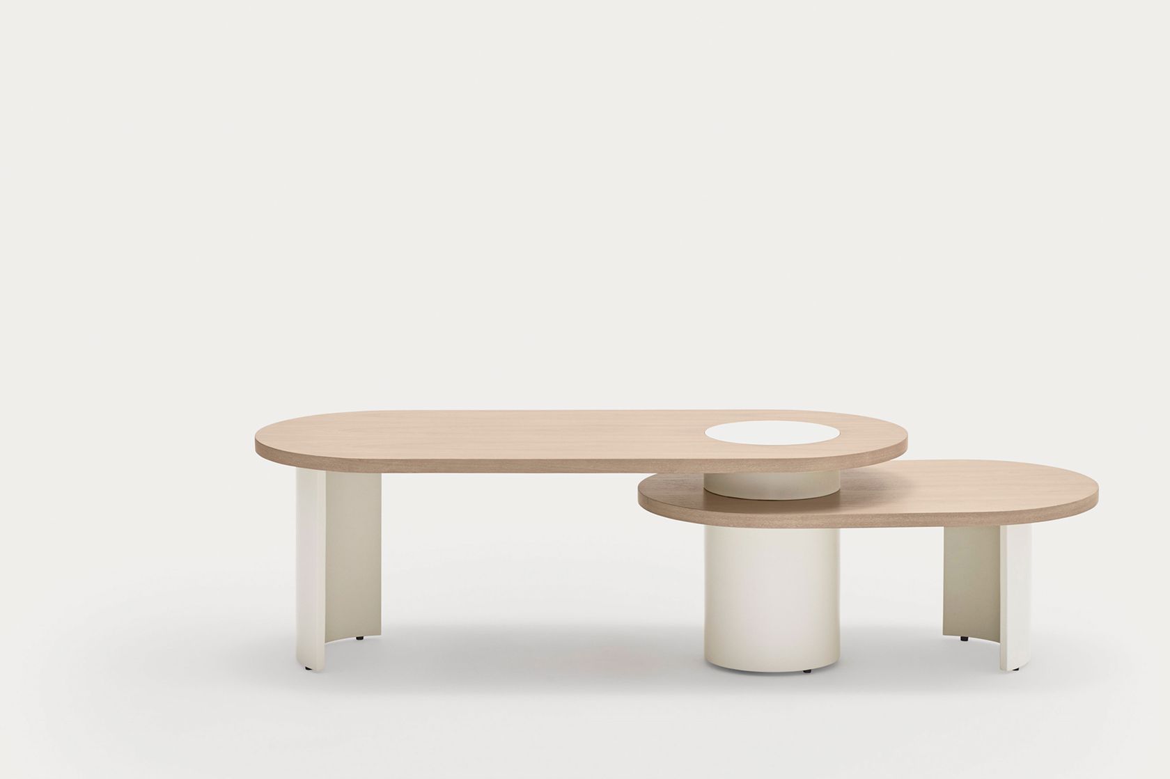 NORI | Coffee table Swivel wooden coffee table By TEULAT | design ...
