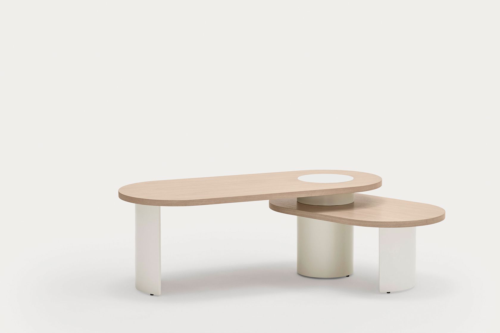 NORI | Coffee table Swivel wooden coffee table By TEULAT | design ...