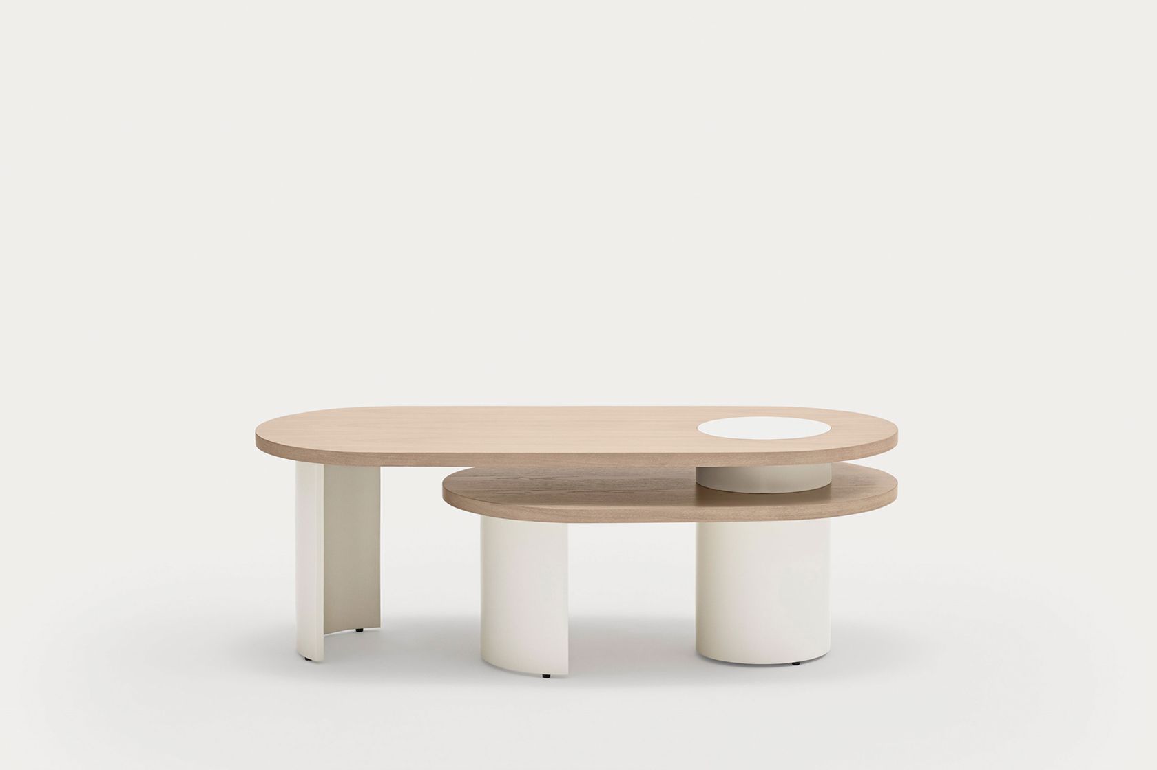 NORI | Coffee table Swivel wooden coffee table By TEULAT | design ...