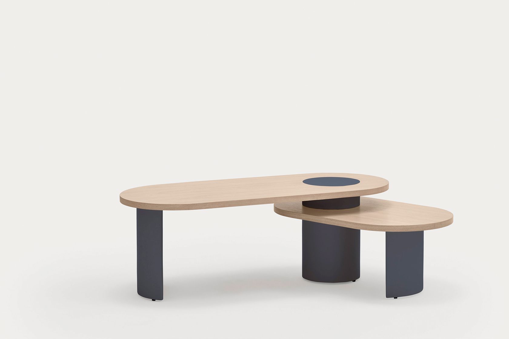 NORI | Coffee table Swivel wooden coffee table By TEULAT | design ...