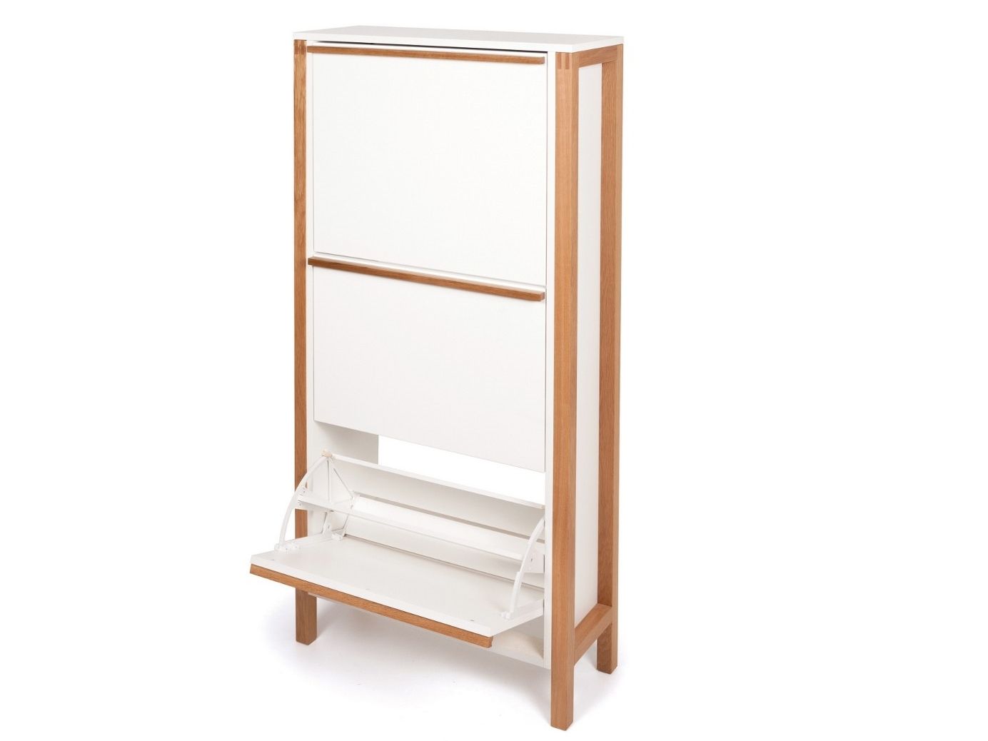 NORTHGATE Melamine-faced chipboard shoe cabinet By Woodman