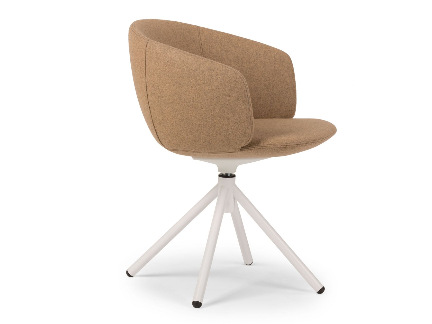 NOT MINI Swivel upholstered chair with armrests By True Design | design ...