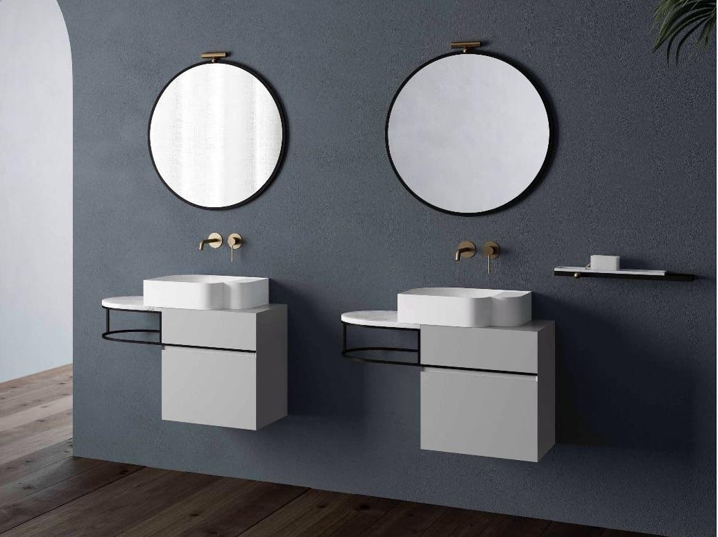 NOUVEAU | Single vanity unit Nouveau Collection By Ex.t design ...