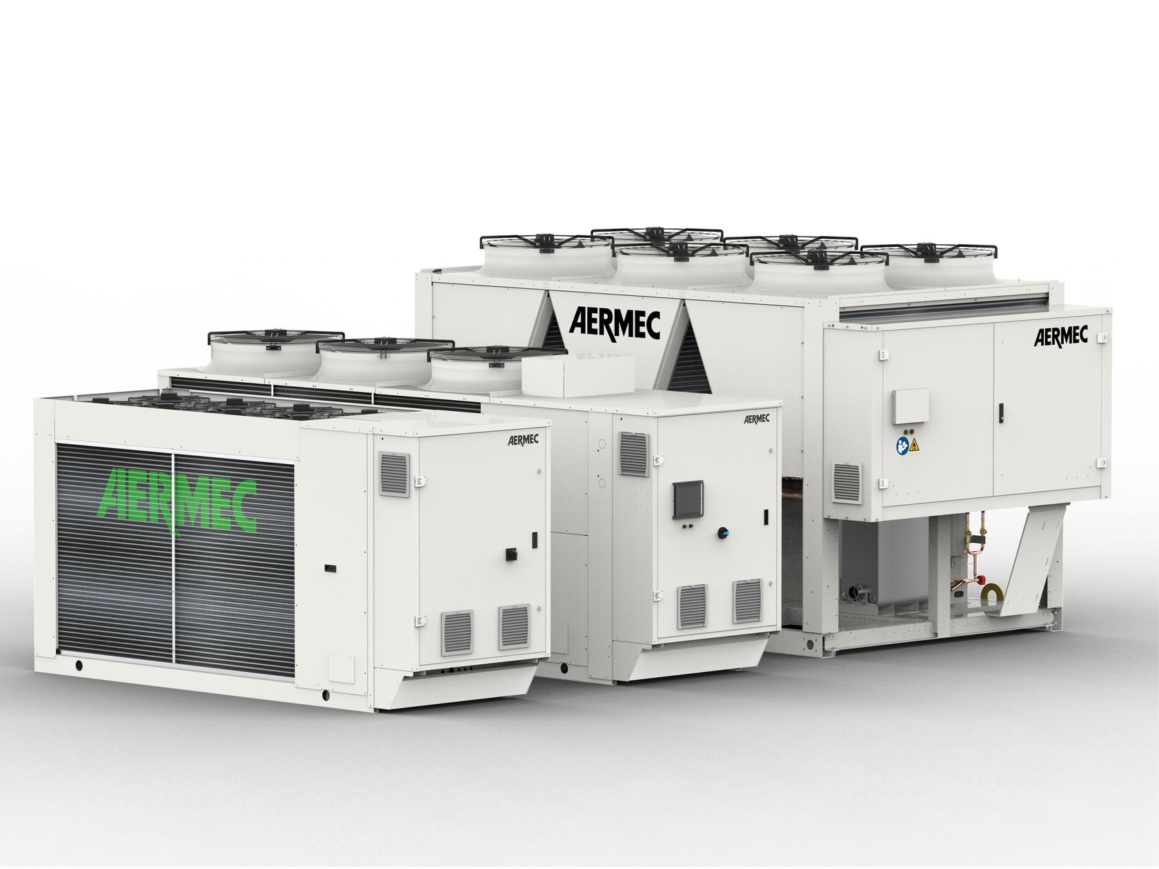 NRG Air to water heat pump By AERMEC