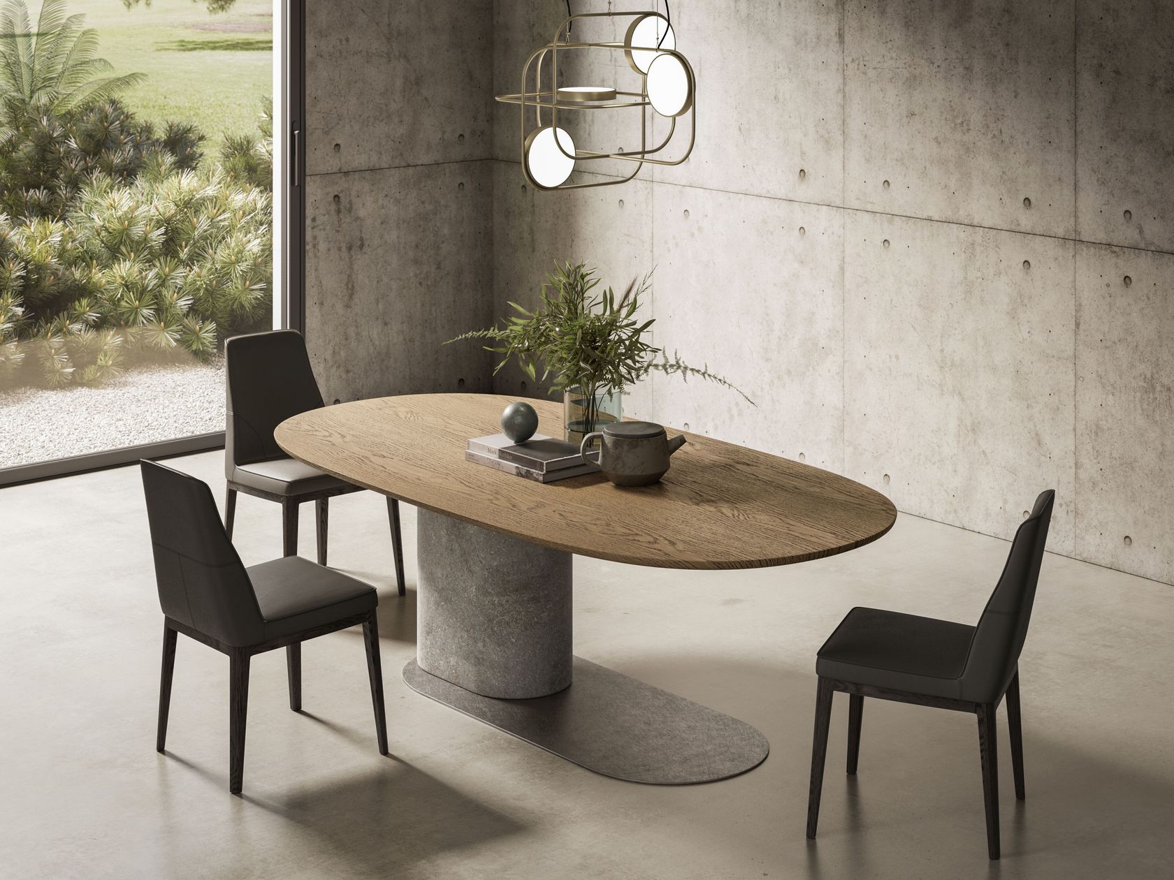 OMBRA Table By Natuzzi Italia