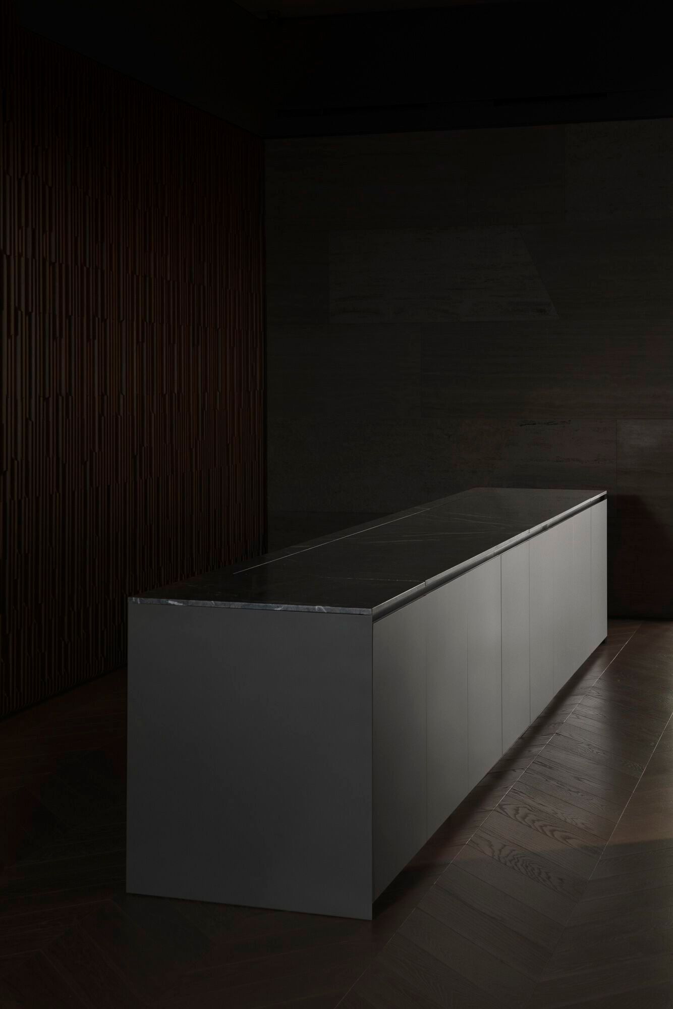 N037 GRIGIO CARNICO Kitchen By Nero Cucine