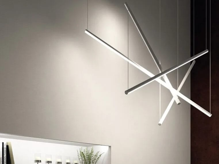 PROFILED TONDO Linear lighting profile / pendant lamp By Novalux