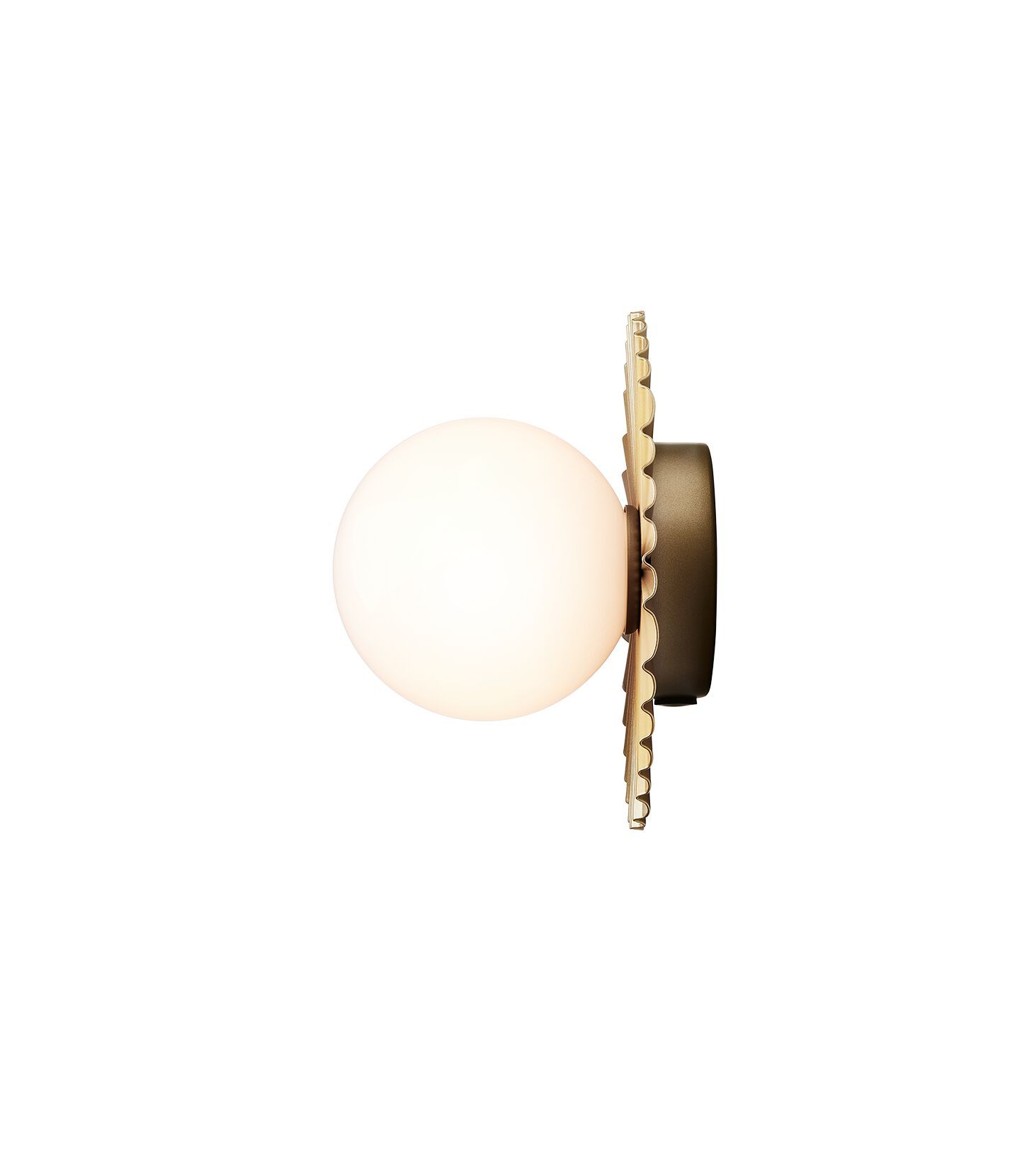 LIILA MUUSE Blown glass ceiling lamp / wall lamp By Nuura
