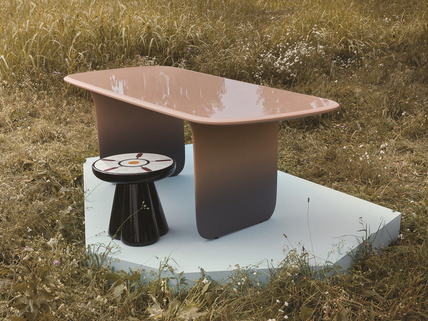 O | Dining table By Scapin Collezioni design Matteo Cibic