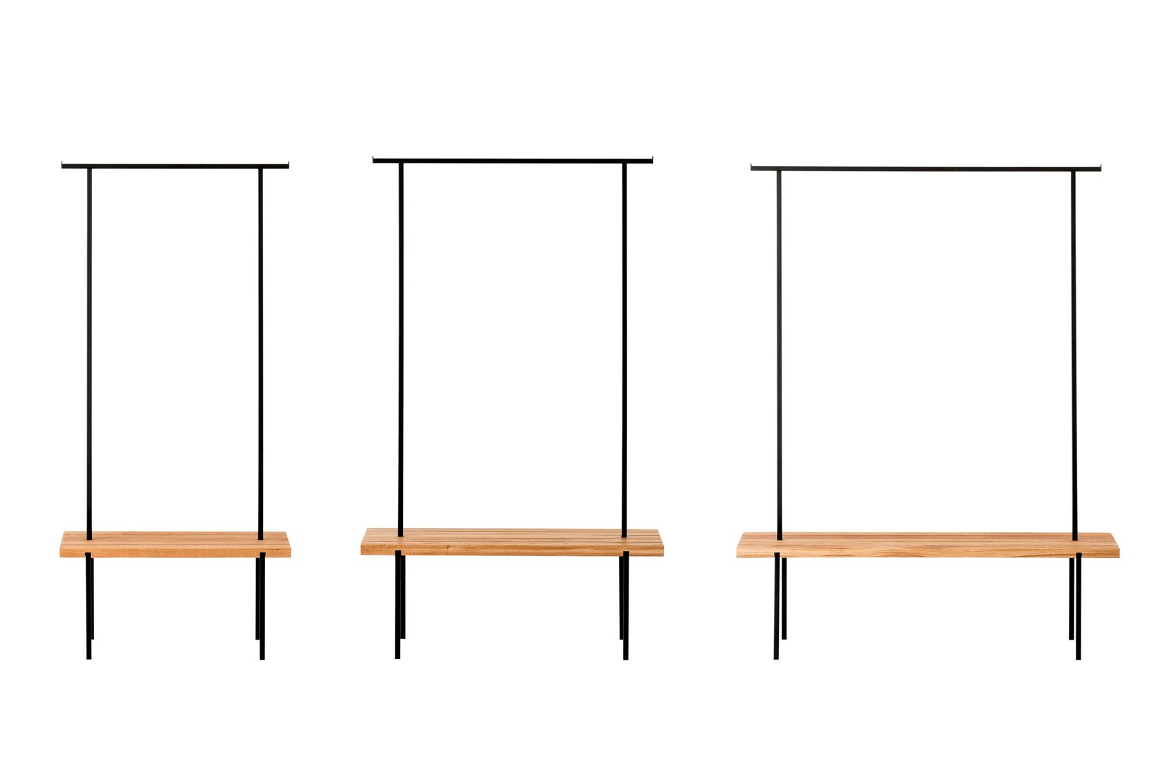 OAK COAT RACK #01 Hallway unit By Weld & co