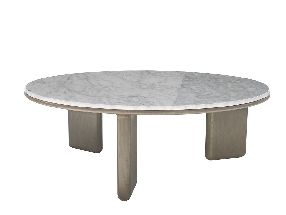 OASIS Round marble coffee table By HC28 | design Frank Chou