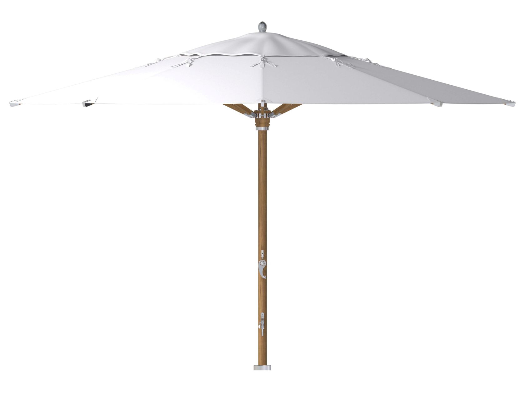 OCEAN MASTER MAX - NAUTICAL TEAK Teak Garden umbrella By Tuuci