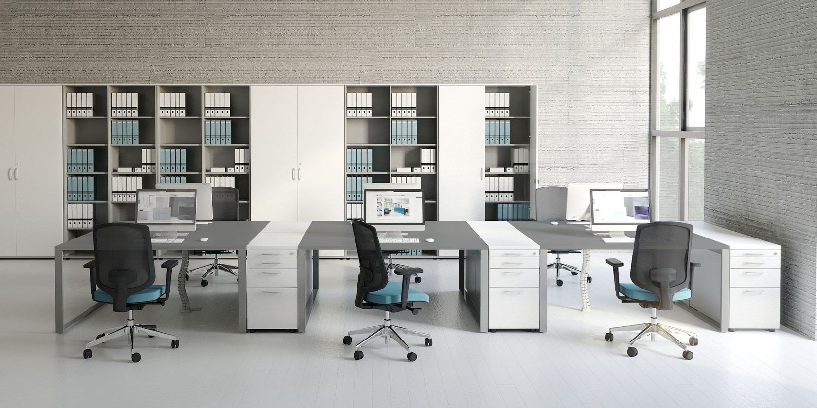 OGI_Q | Office workstation Ogi Collection By MDD