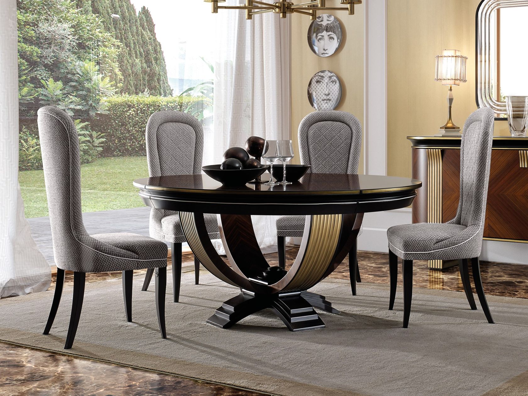 OLIVER | Round table Oliver Collection By A.R. Arredamenti