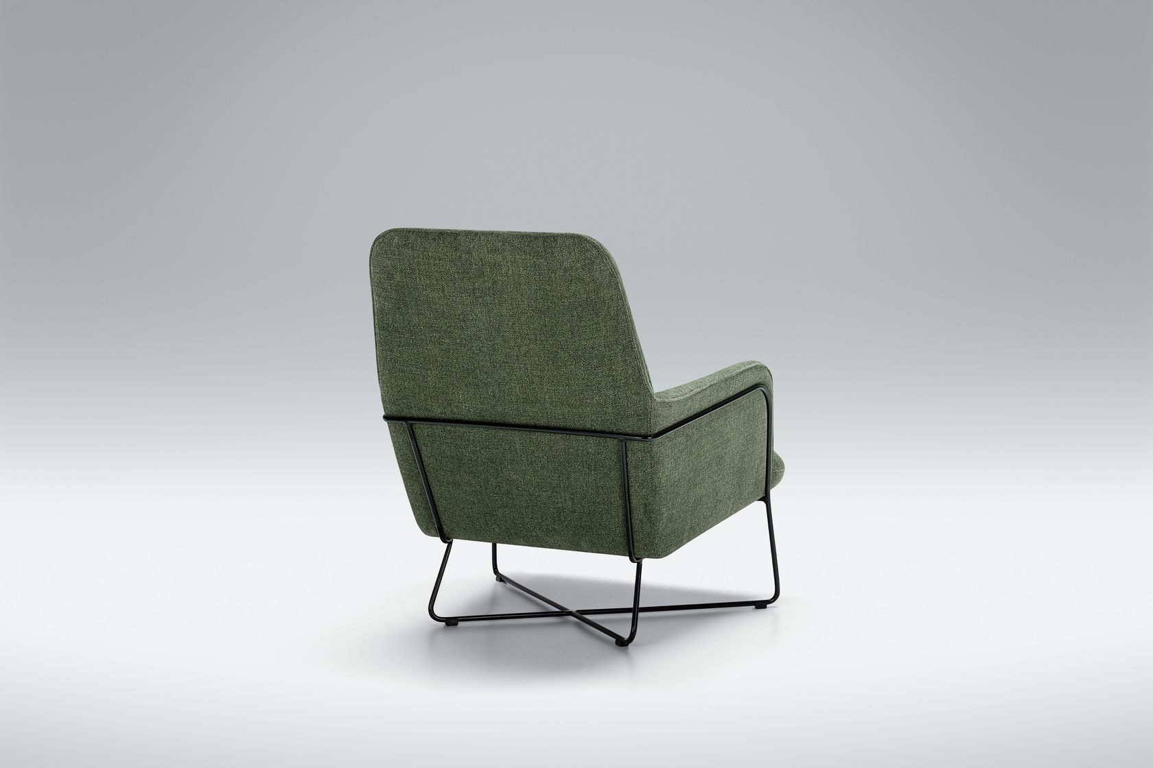 OLIVER | Fabric armchair By Sits design Ian Archer