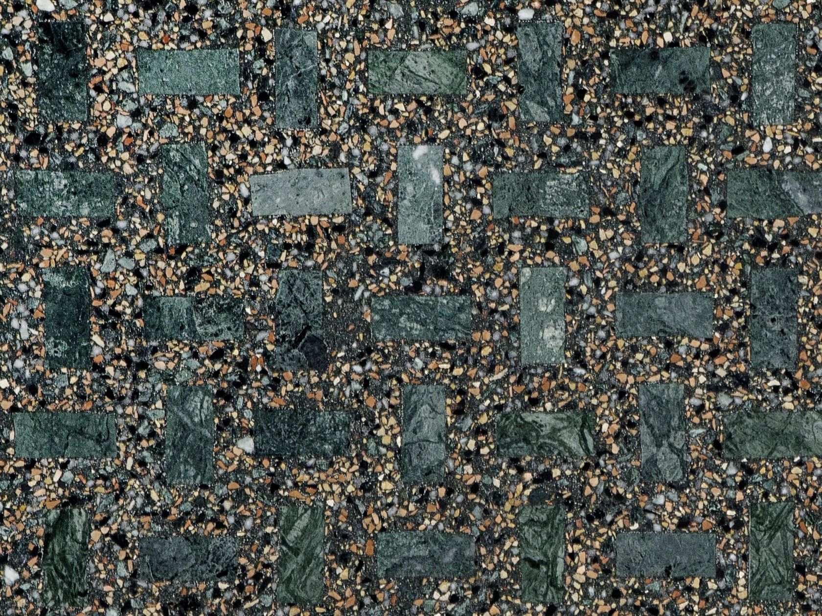 OMAGGIO A SCARPA - VERDE Marble grit flooring By Lithos Mosaico Italia