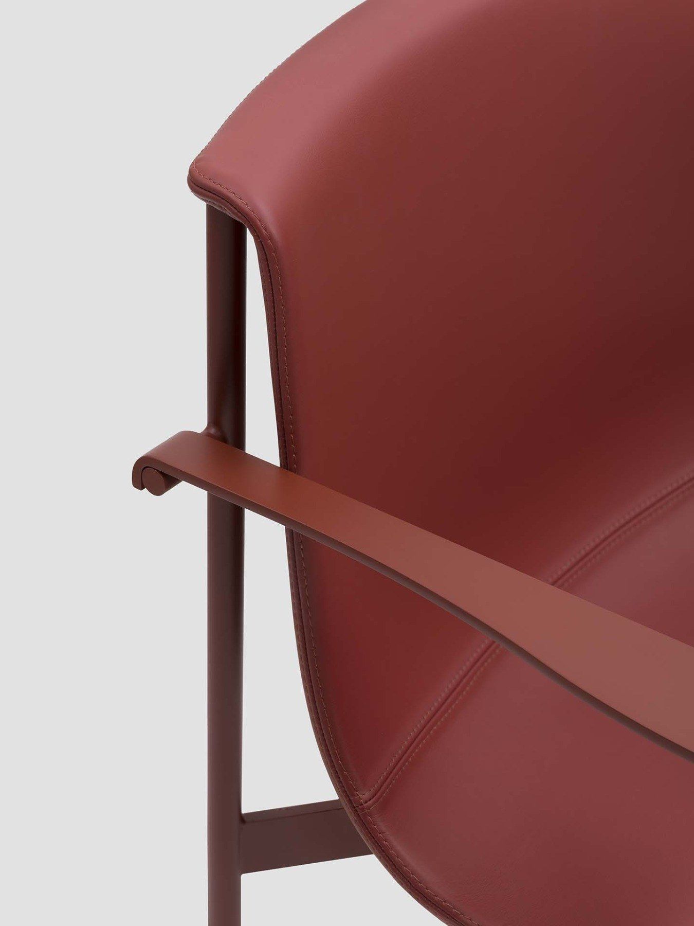 OMBRA Chair with armrests By Lema | design Piero Lissoni