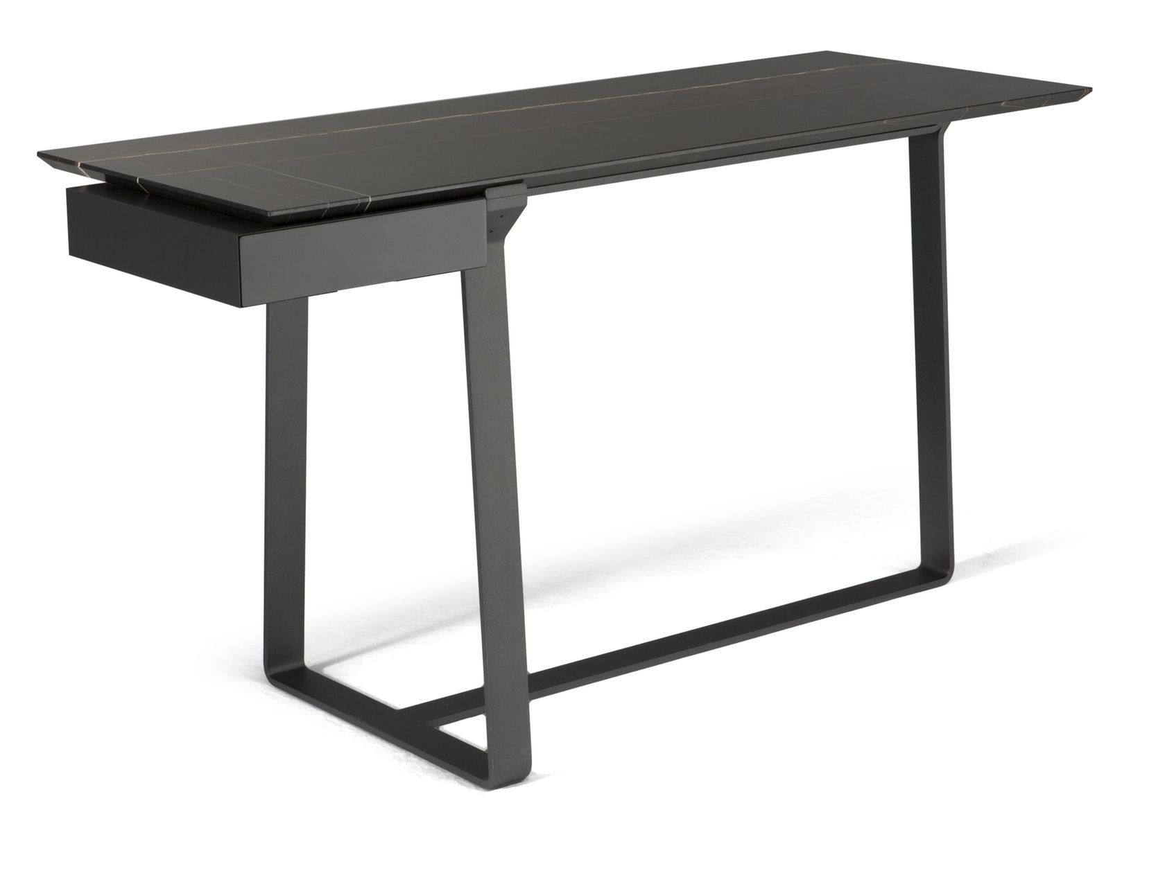 Marble secretary desk with drawers OMEGA By Natuzzi design Maurizio ...