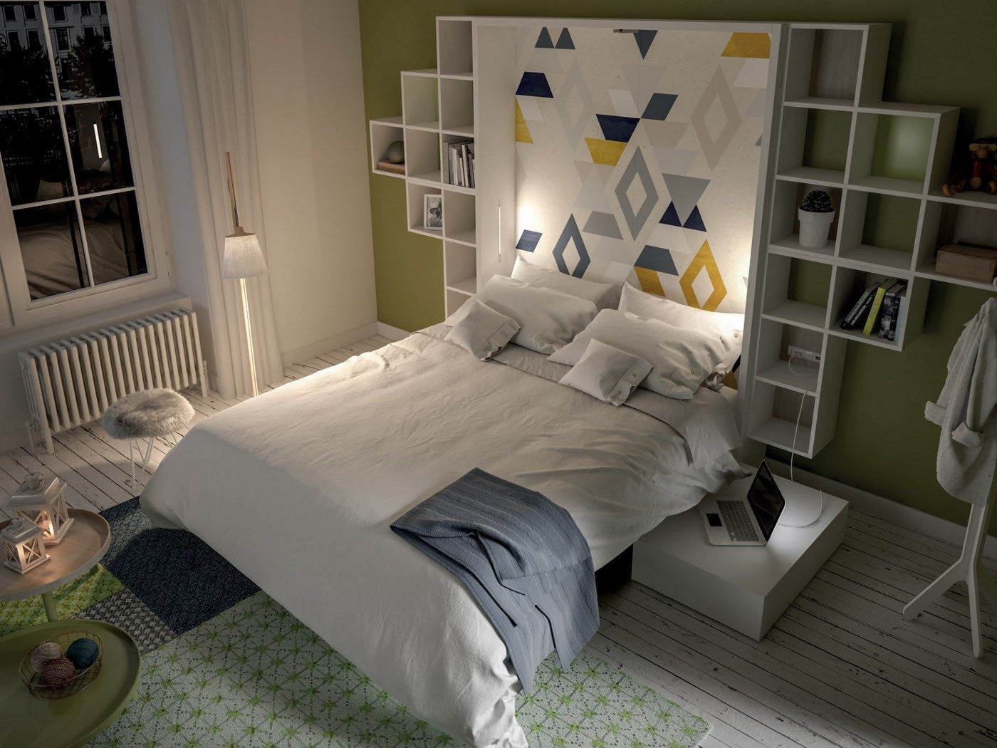 Pull-down bed ON-OFF CONFIGURATION 276 By TUMIDEI
