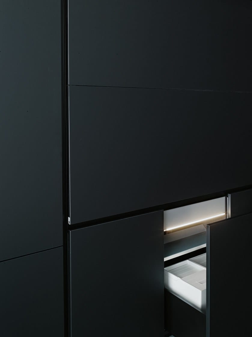 ON/OFF ST Modular vanishing kitchen By Boffi | design Alberto Colonello