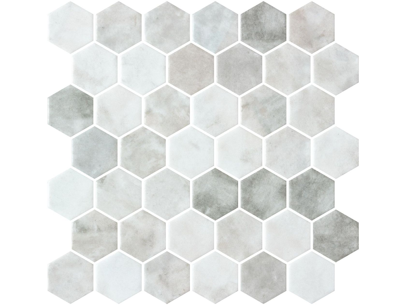 HEX XL SHABBY TERRA MATTE Mosaic By ONIX