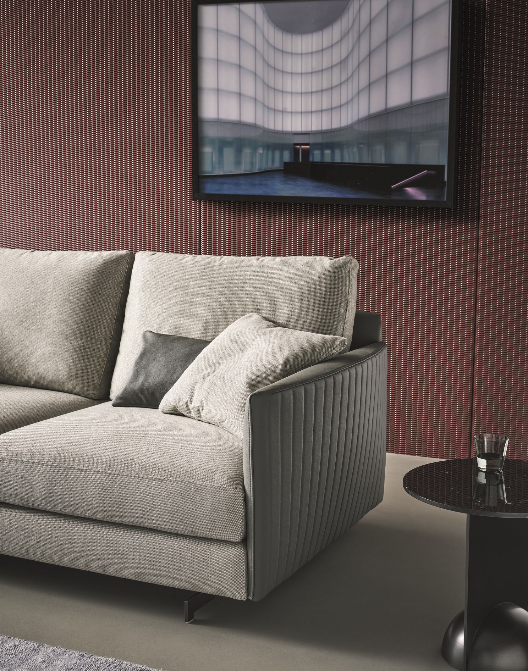 Sectional fabric sofa ONLY YOU By Bonaldo design Sergio Bicego