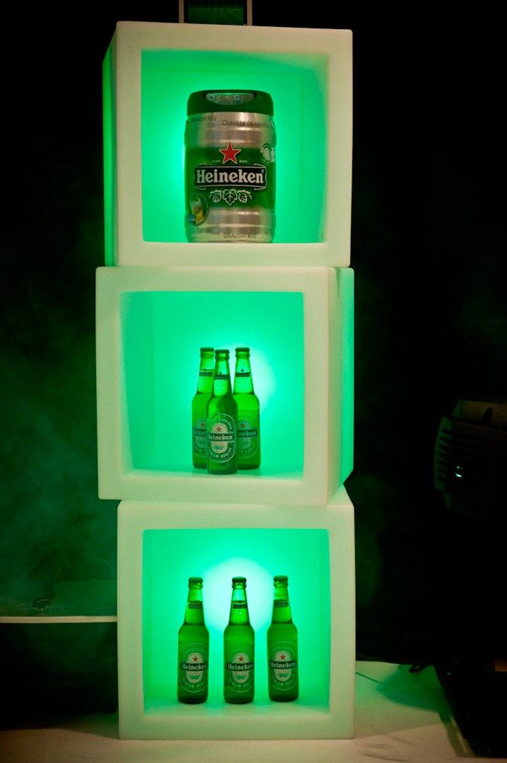 OPEN CUBE Wall cabinet By SLIDE