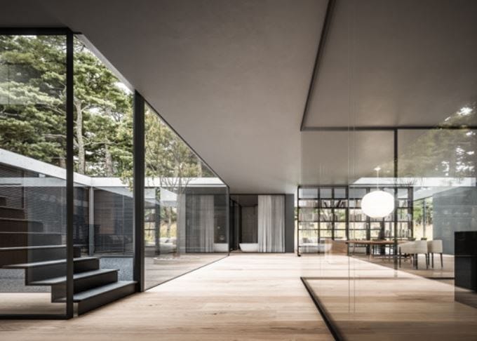 Glass patio door OPEN PROJECTS / RADIALITY Open Projects Collection By ...