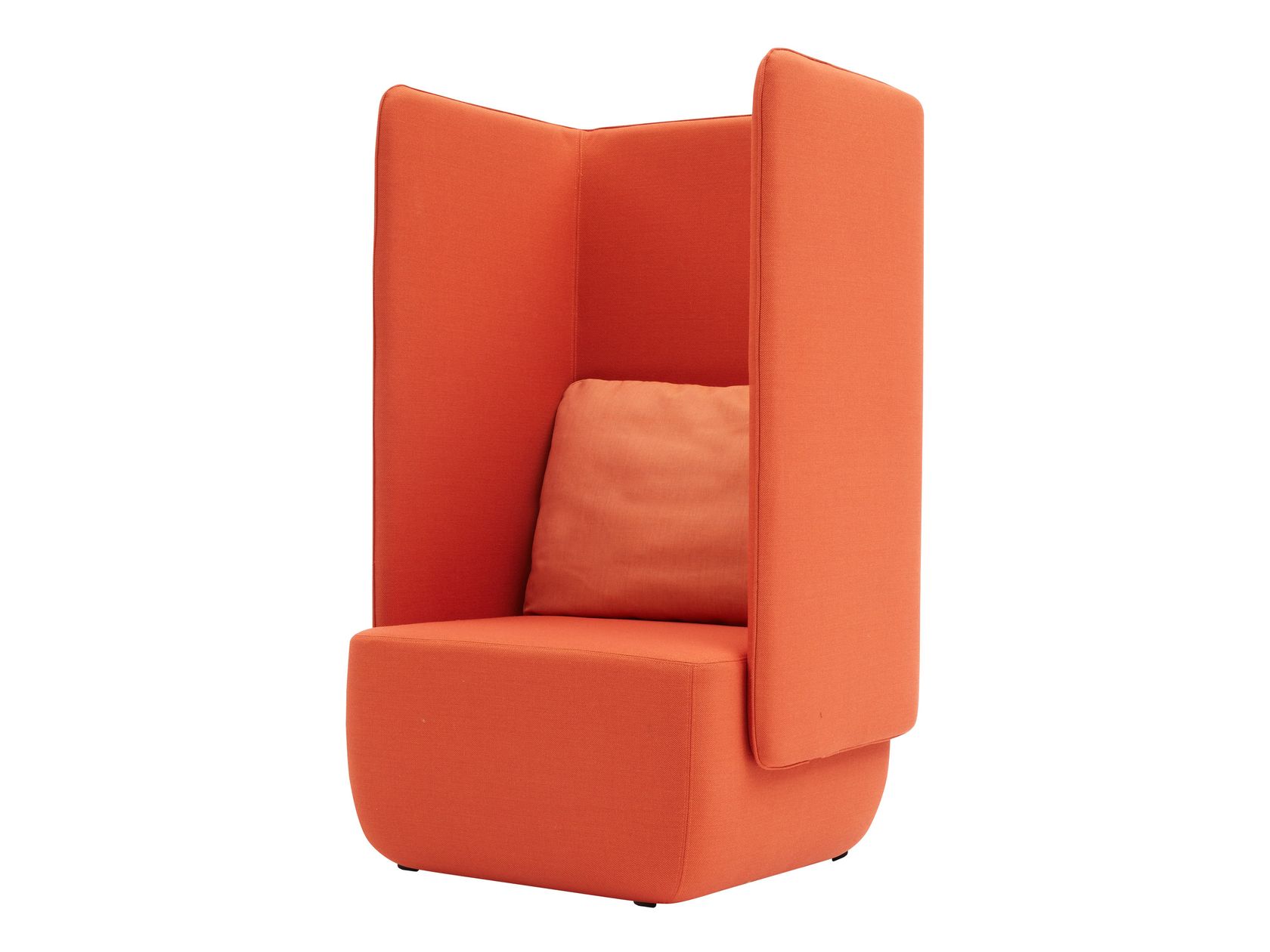 OPERA Upholstered felt armchair By SOFTLINE | design Busk + Hertzog