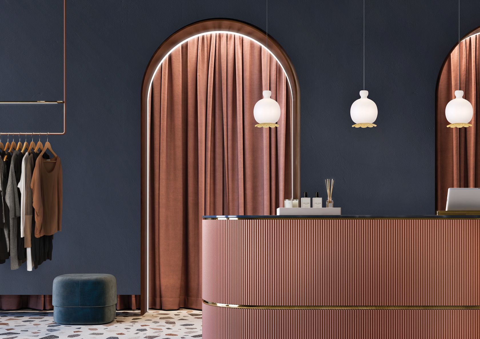 OPYO Opal glass pendant lamp By KDLN | design Cristina Celestino