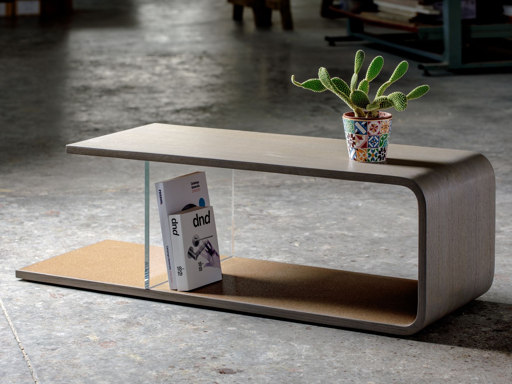 Table basse en liège ORA By OTQ design Matteo Congiu