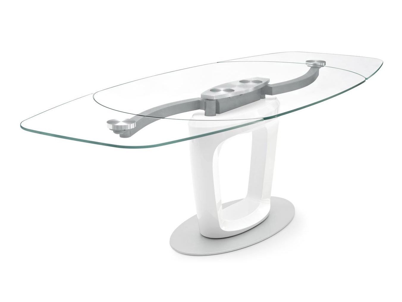 ORBITAL | Extending table Extending glass table By Calligaris | design ...