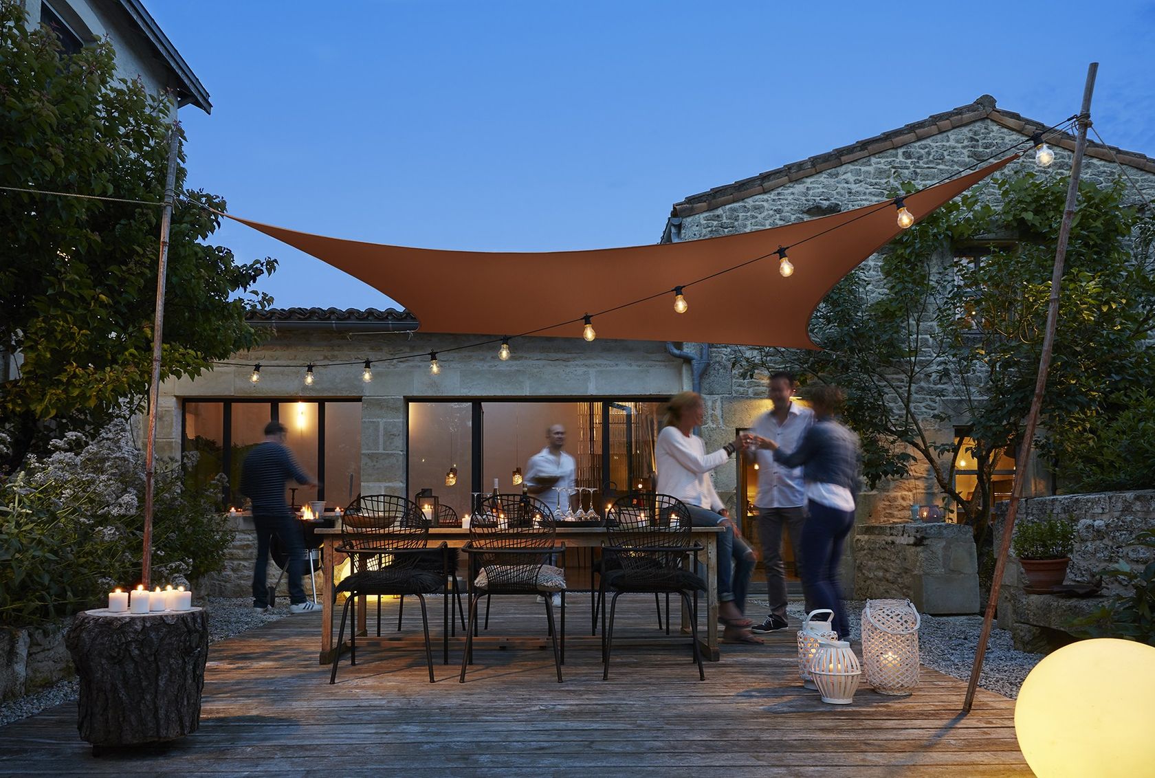 Outdoor solar protection fabric ORCHESTRA By Dickson