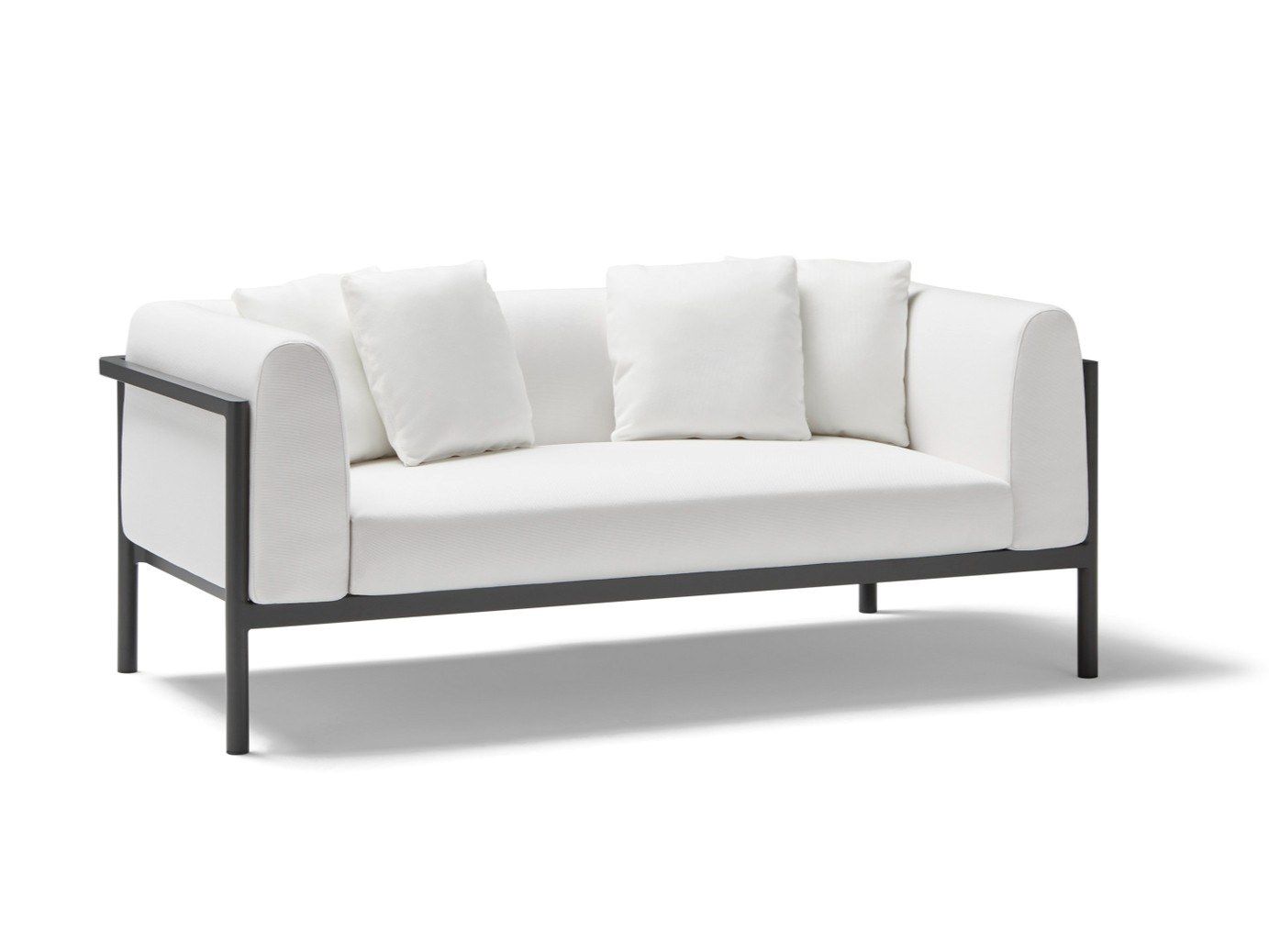 ORIGIN 2 seater fabric garden sofa By POINT | design Mario Ruiz