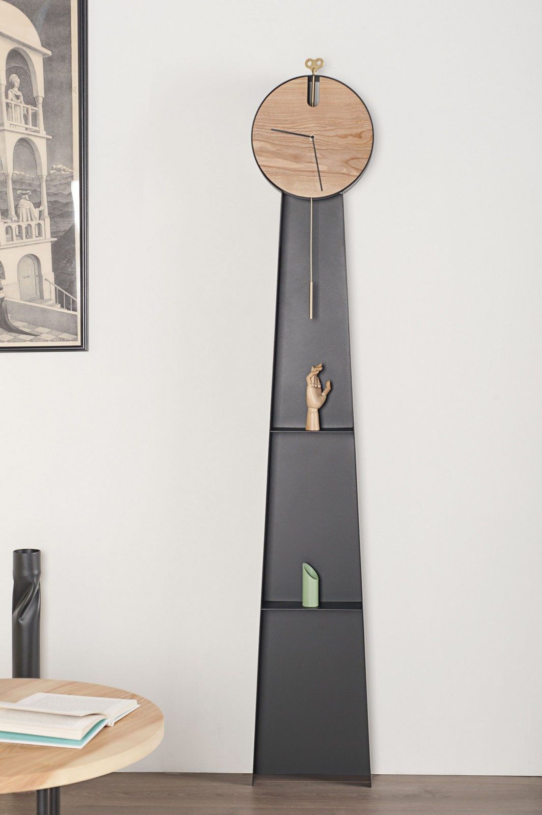 Pendulum steel clock OTTO Estensioni Collection By FORMAE design ...