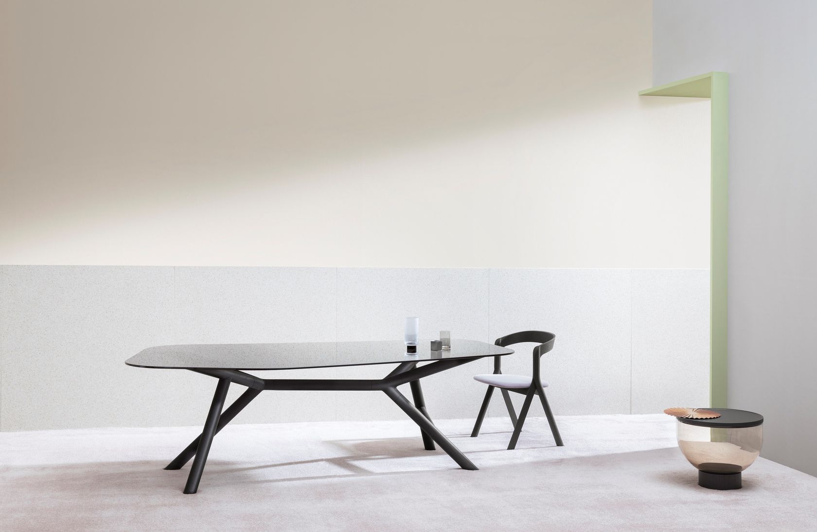 OTTO | Glass table By Miniforms