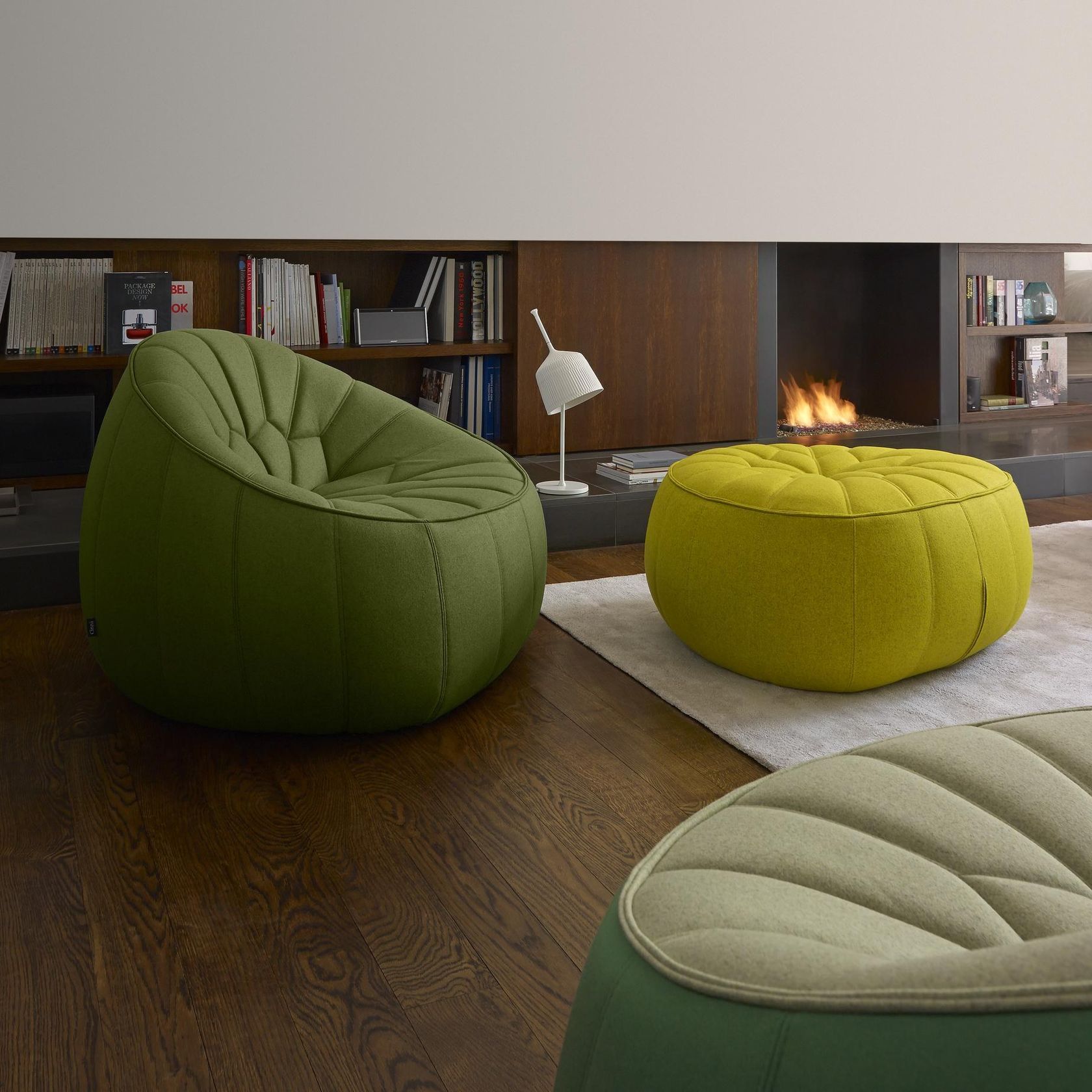 OTTOMAN Sitzsack aus Stoff By Ligne Roset | design Noé Duchaufour-Lawrance