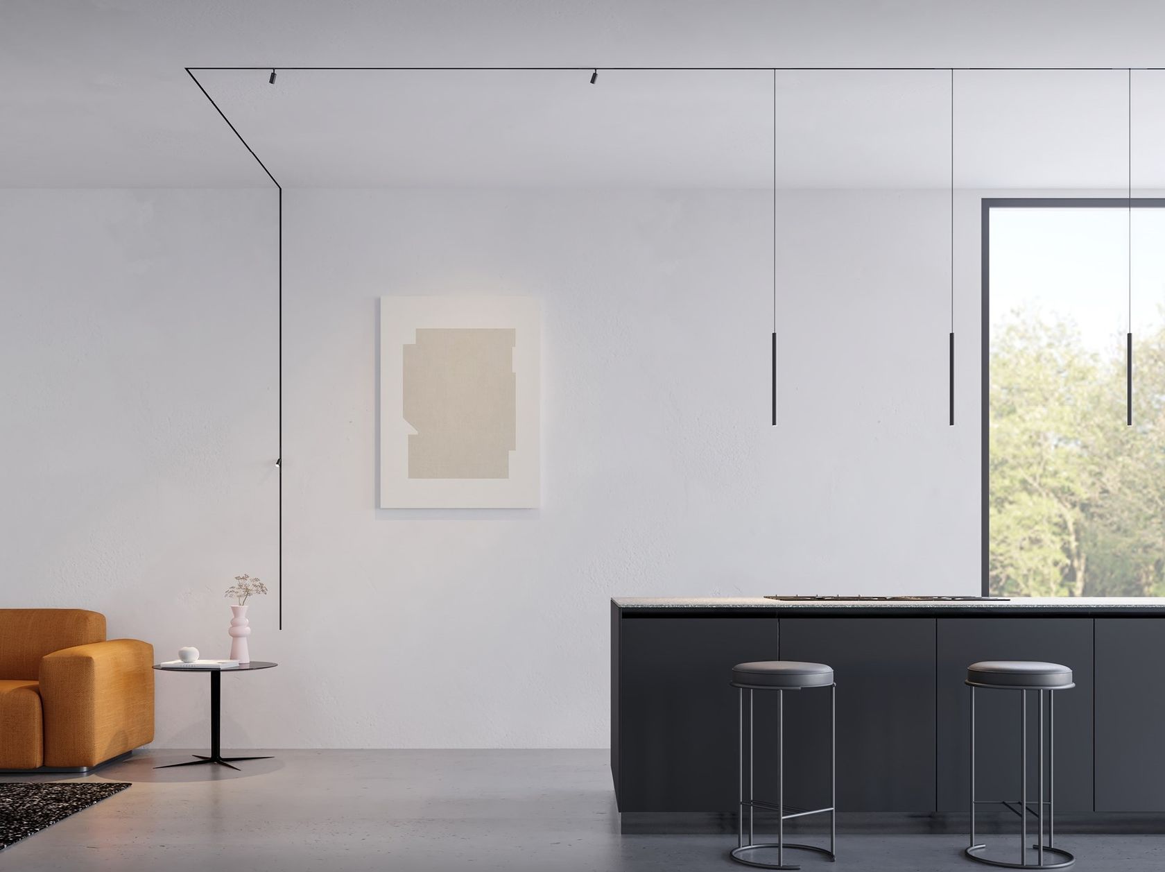 OUTLINE Track-Light By Reggiani