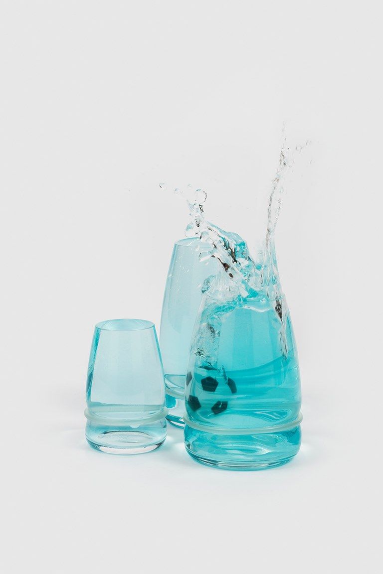 OVIO | Water glass Ovio Collection By Danese Milano design Achille ...