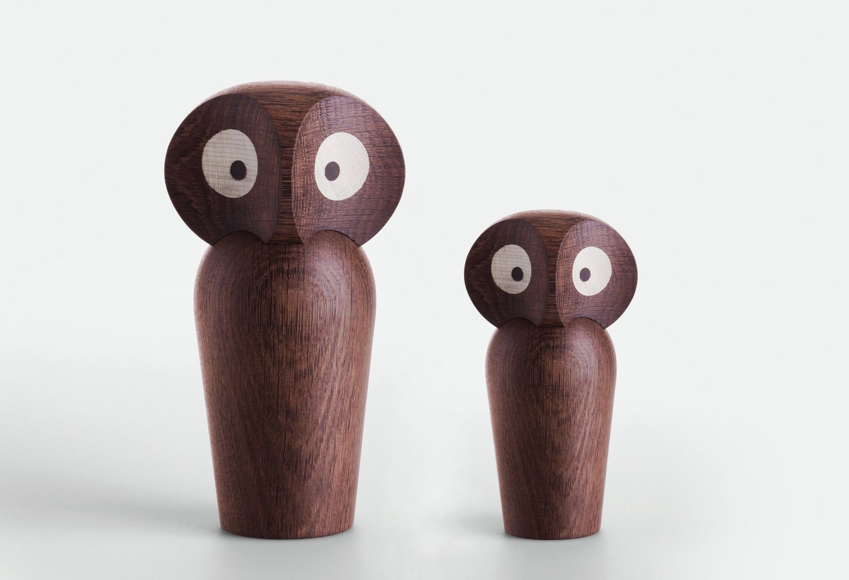 Oak decorative object / game OWL By Architectmade design Paul Anker Hansen