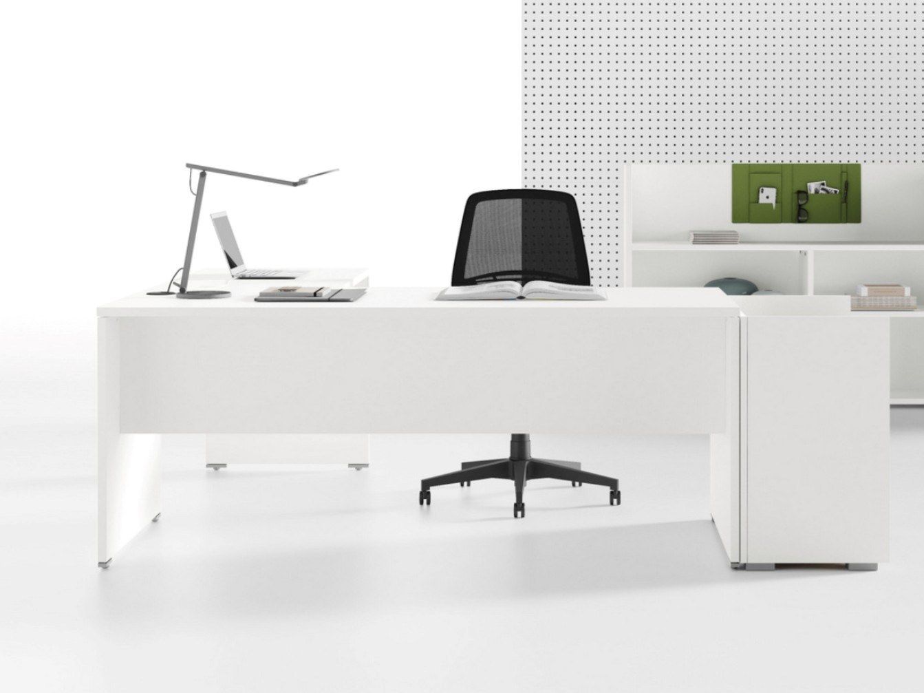 OXI BASIC Sectional workstation desk By Las Mobili