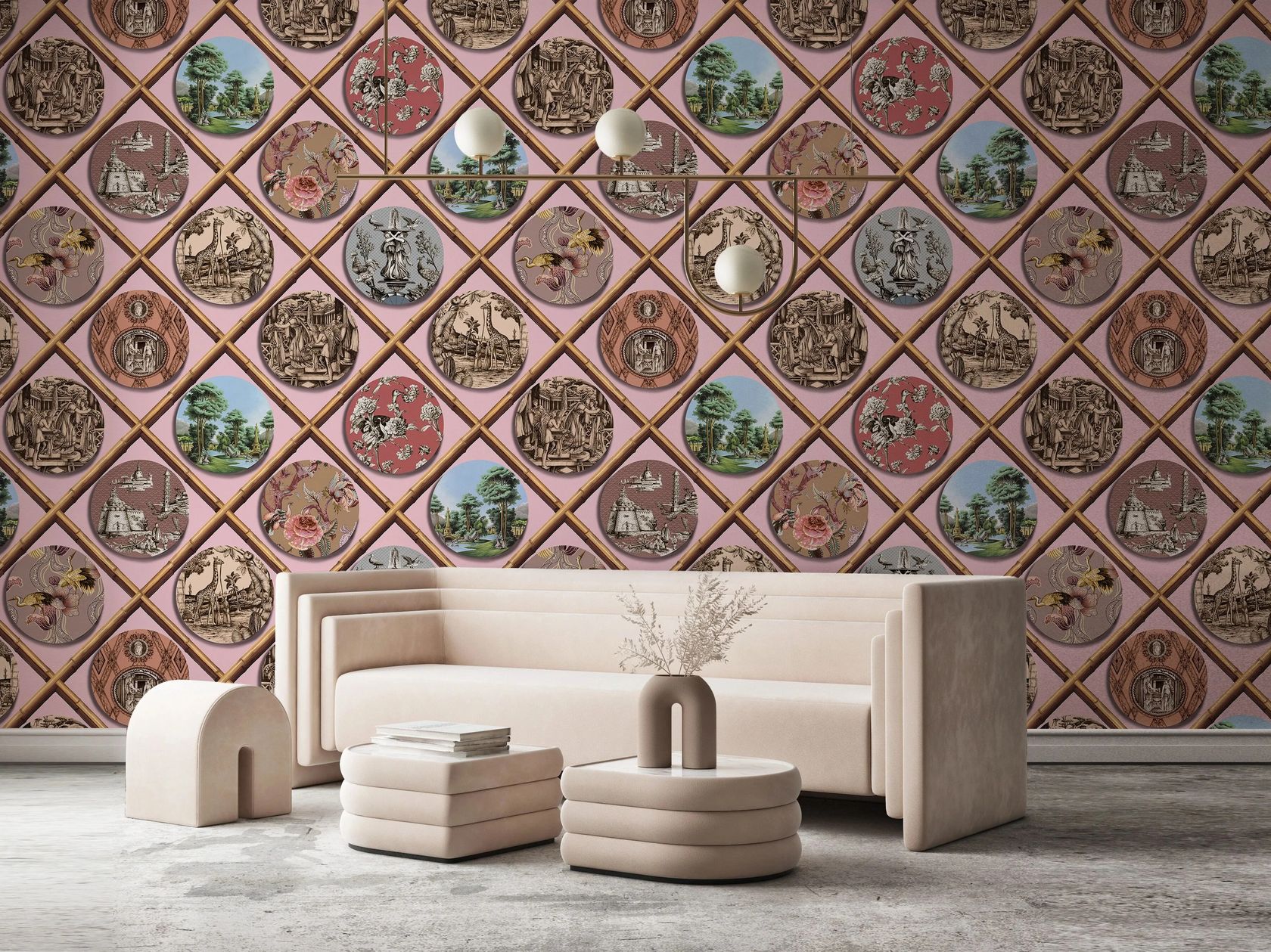 BAMBOO ROSE Wall tiles By Officinarkitettura® | design Simone Guidarelli