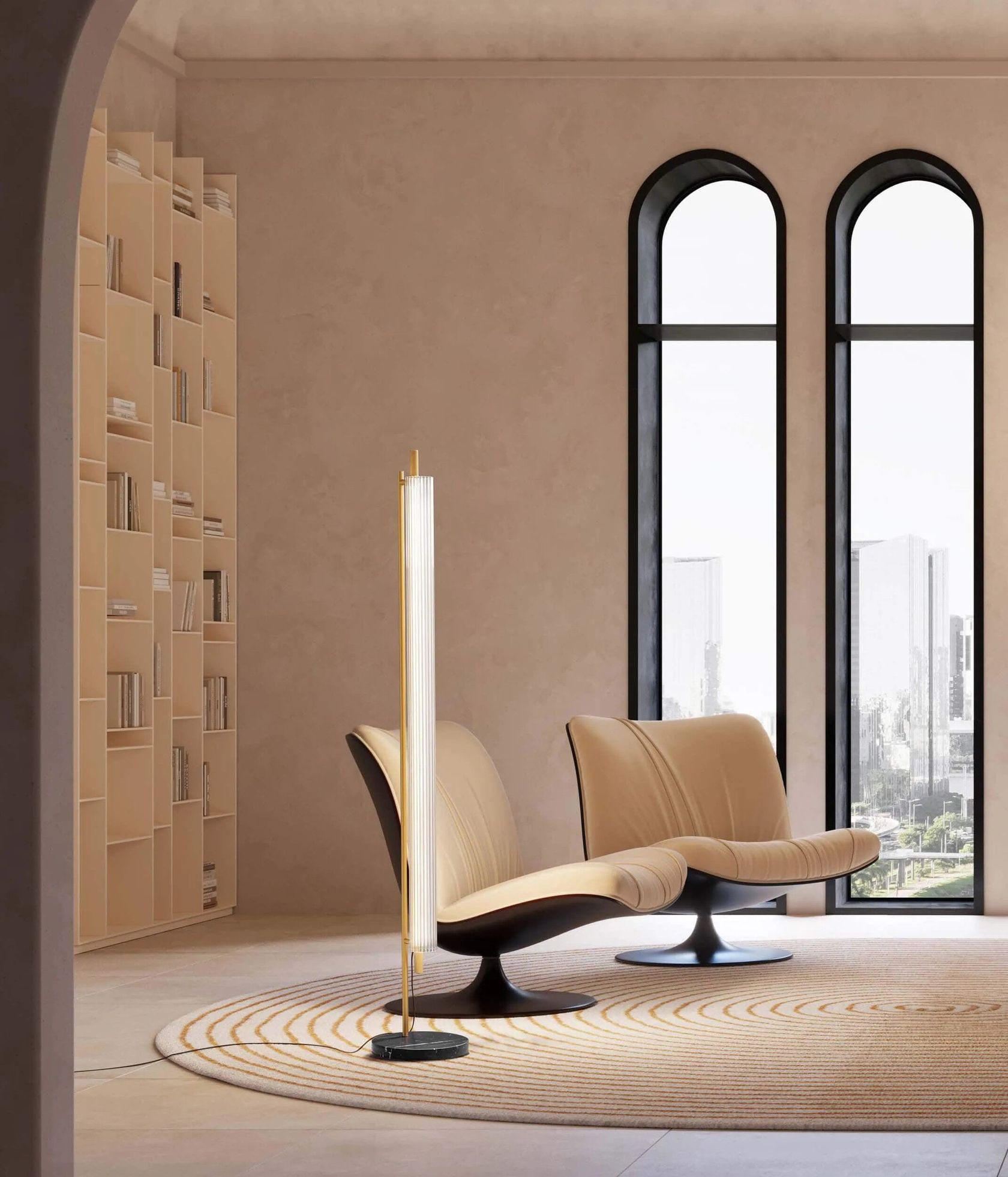 TRISEL PT Floor lamp By Olev | design _blank design studio