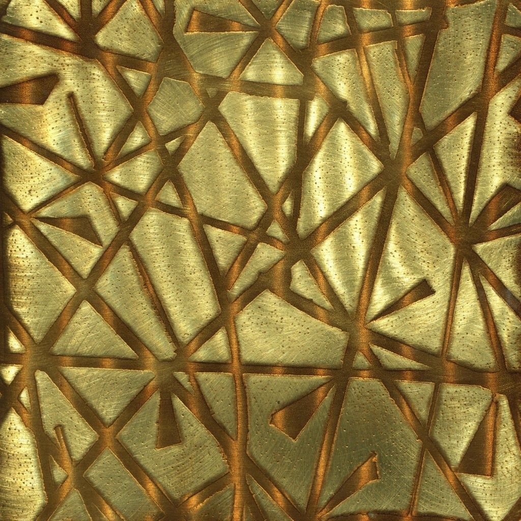 Three-dimensional metal cladding panel Other patterns By Emboss