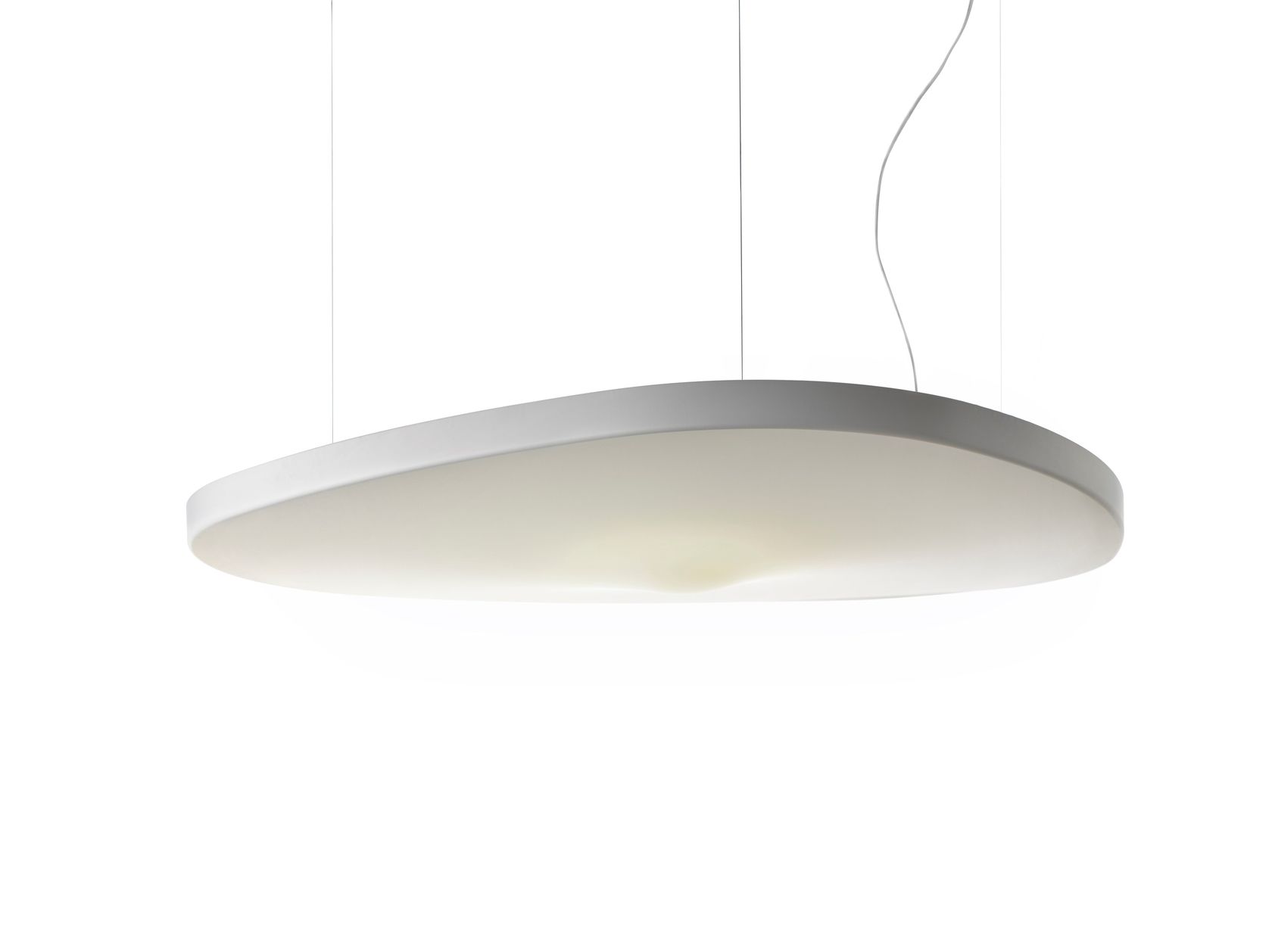 PÉTALE Acoustic pendant lamp By Luceplan | design Studio Odile Decq