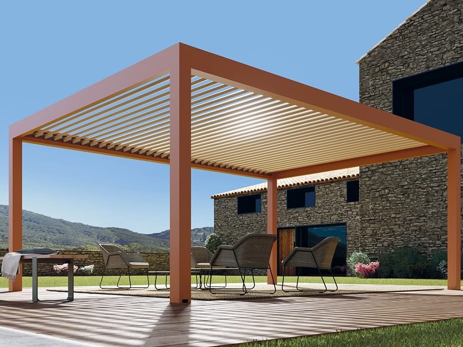P-150 | Bioclimatic pergola Bioclimatic aluminium pergola with ...